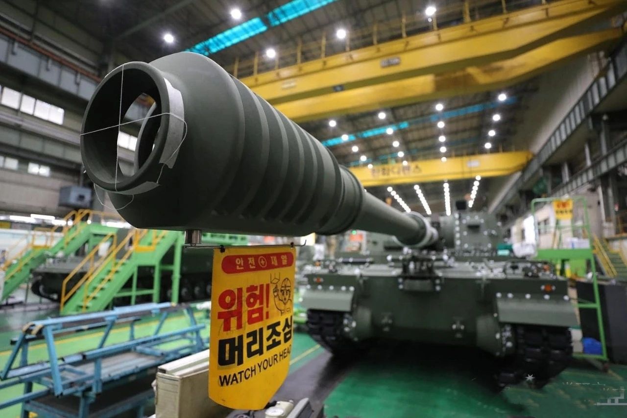 The birthplace of the K9 self-propelled gun, Hanwha Group's production ...