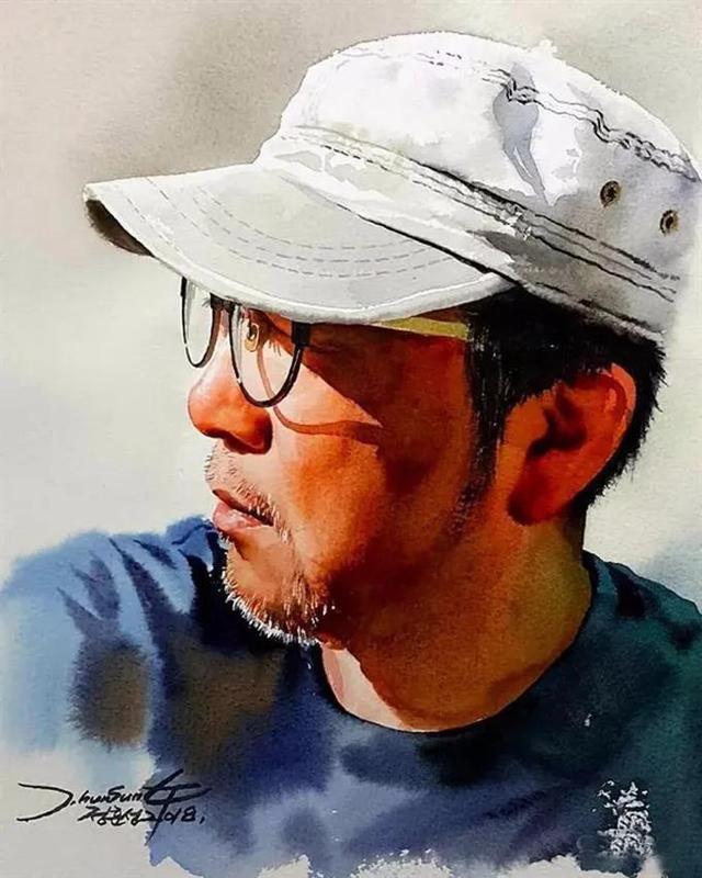 Appreciation of Jung Hun-sung's bright and realistic watercolor ...