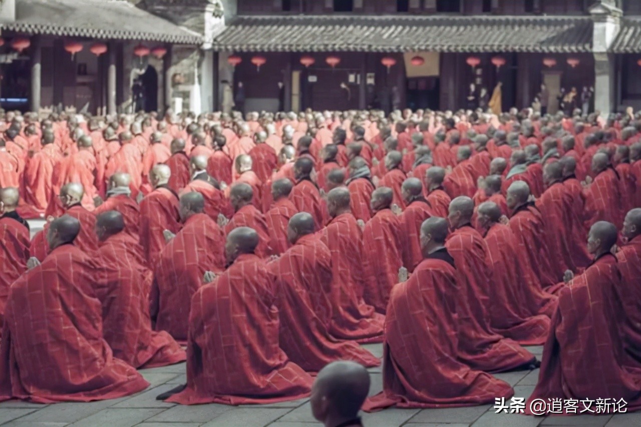 Zhang Xianzhong forced the monk to eat meat, otherwise he would ...