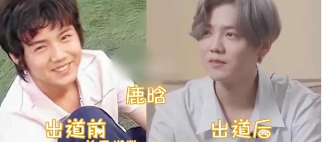 The star's real appearance before his debut, Lu Han and Li are handsome ...