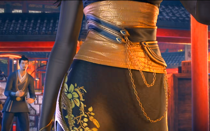 Fighting through the sky: Yafei's see-through costume is too charming ...