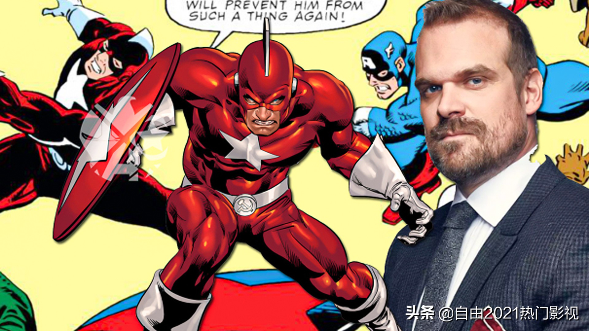 The "Captain of the Soviet Union" in Marvel's new film "Black Widow" is ...