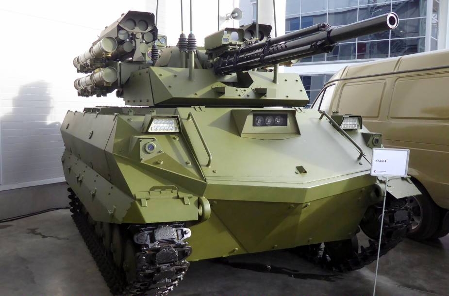 Russia's improved unmanned combat vehicle was tested, and it has been ...