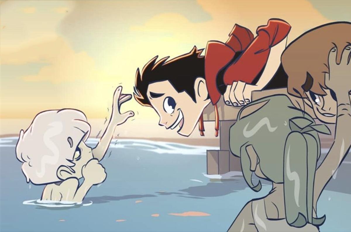 The little mermaid's brother finally showed up, but he seems to have ...