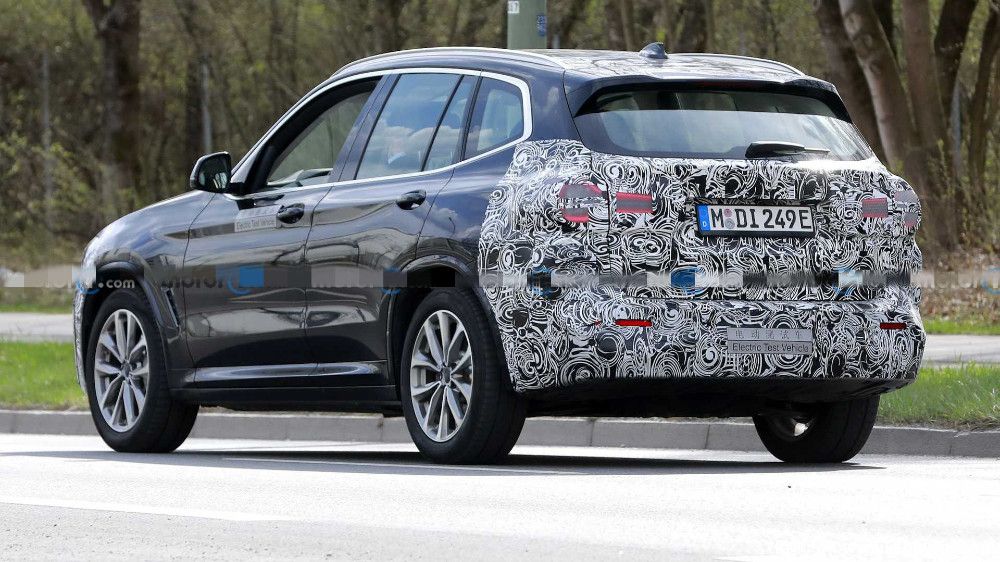 BMW iX3 or will usher in a mid-term facelift test spy photos exposure ...