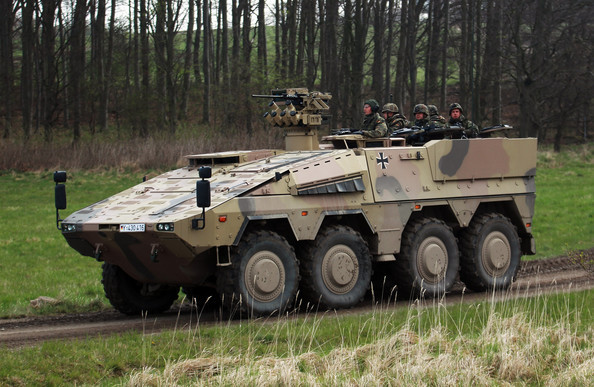 German boxer armored car, a representative work of the modular armored ...