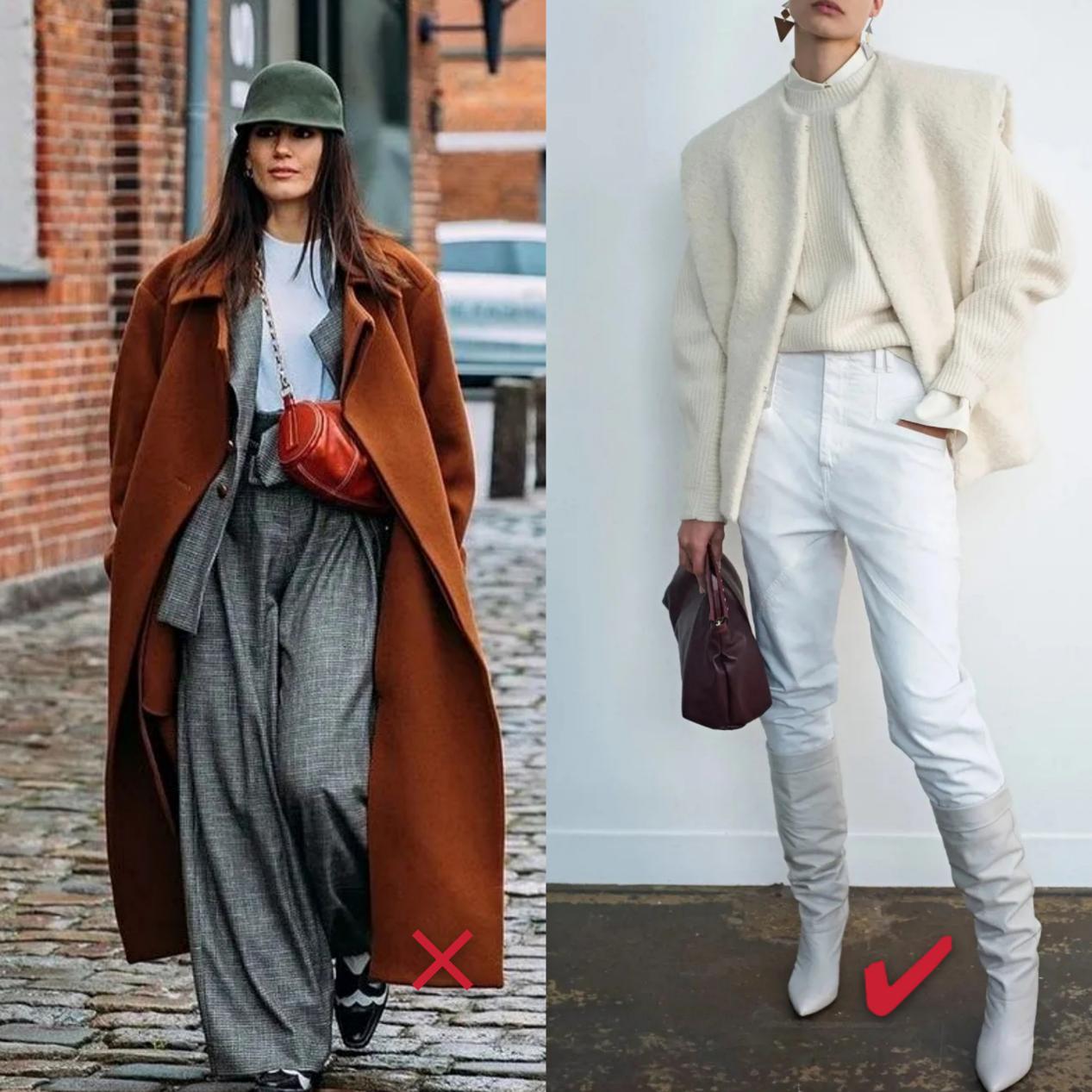 The suit is too earthy to wear! Try this year's popular "wide top and ...