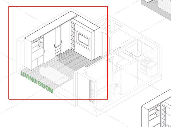 It's so showy!There are 5 rooms in the 36 square meters of other people ...