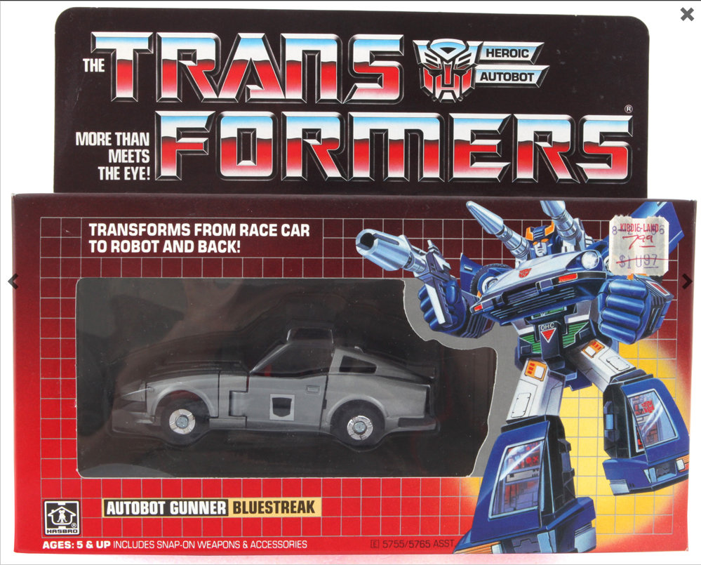 What color are the blue thunderbolt and silver thunderbolt in ...