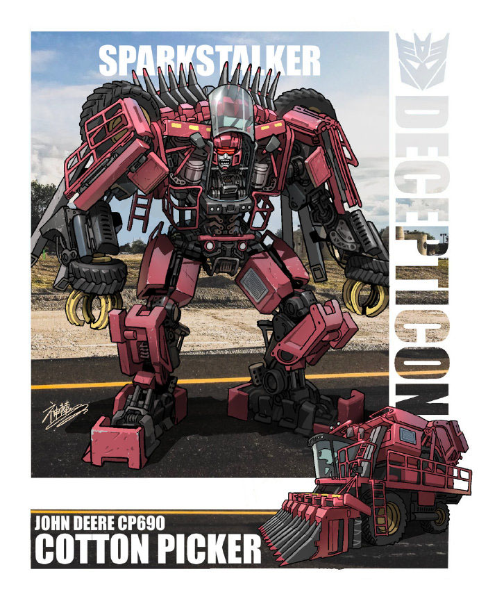 Transformers animated character redesign, Megatron turned into an ...