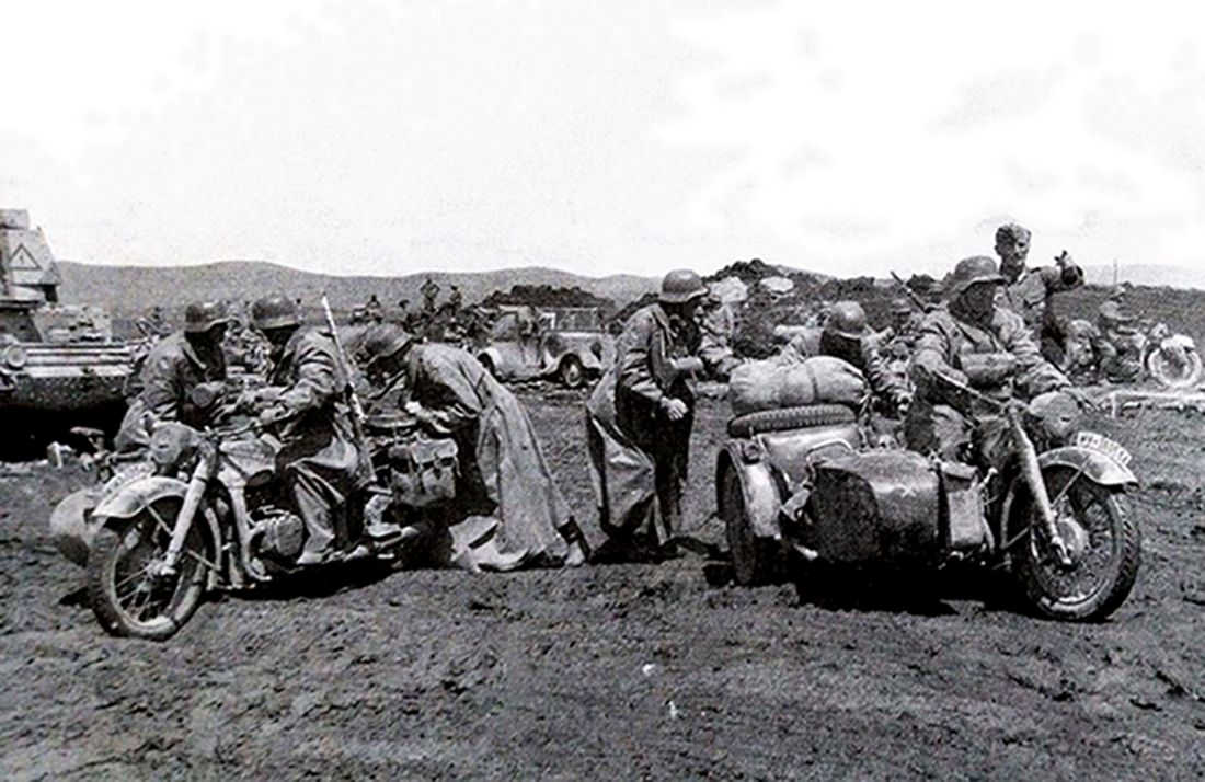 BMW Military Motorcycles, German Military Motorcycles of World War II ...