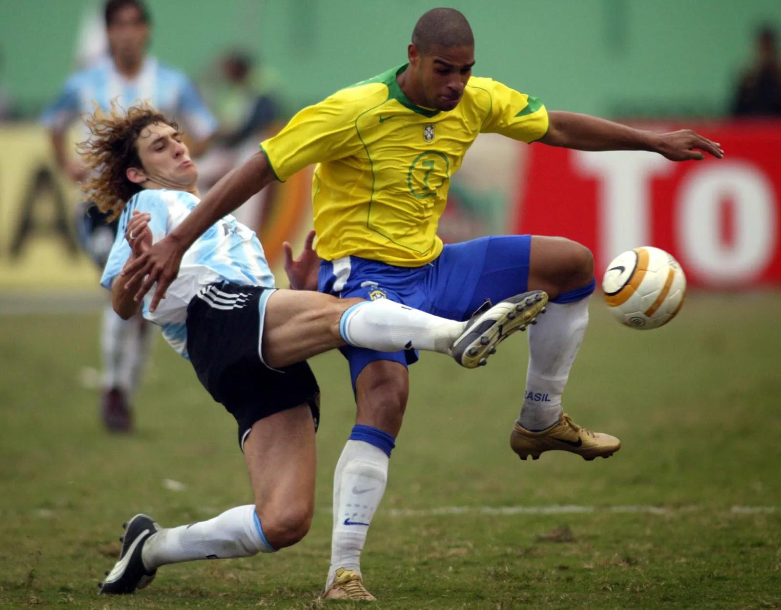 The most classic confrontation in the history of Brazil VS Argentina ...