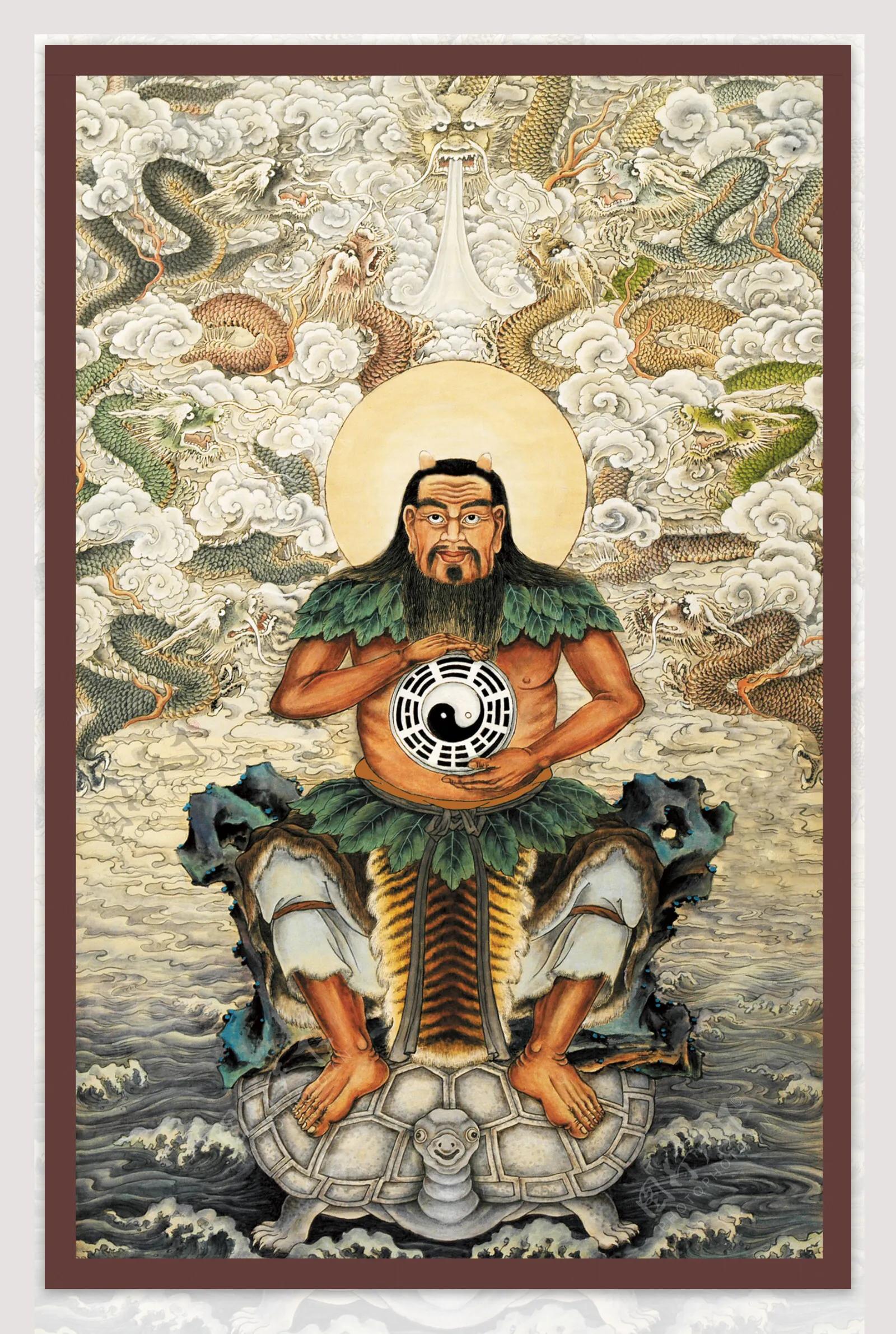 Where did the first male god Fuxi come from?What treasures did he leave ...