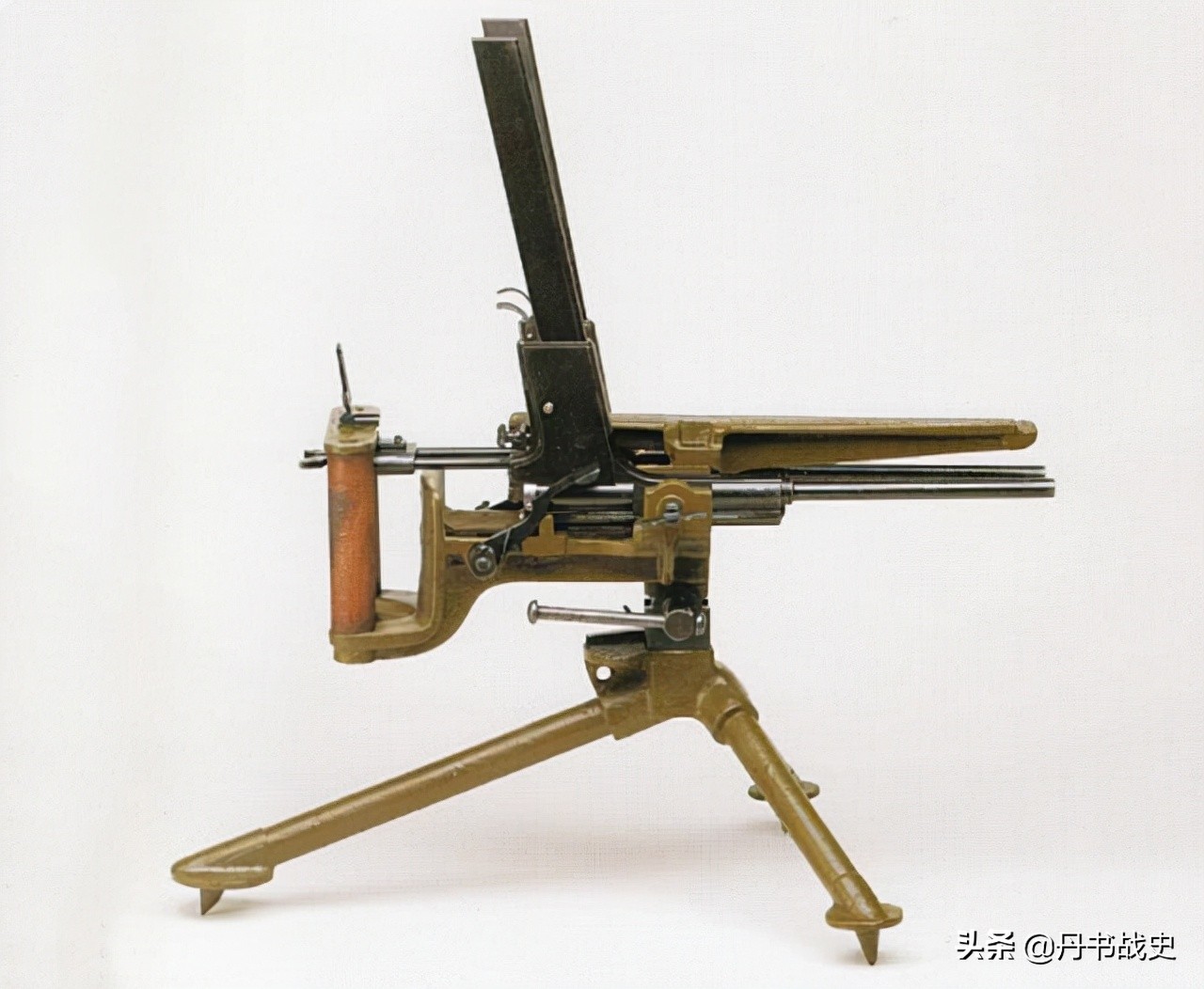 Mini machine gun of World War I, peculiar equipment of the Austro ...