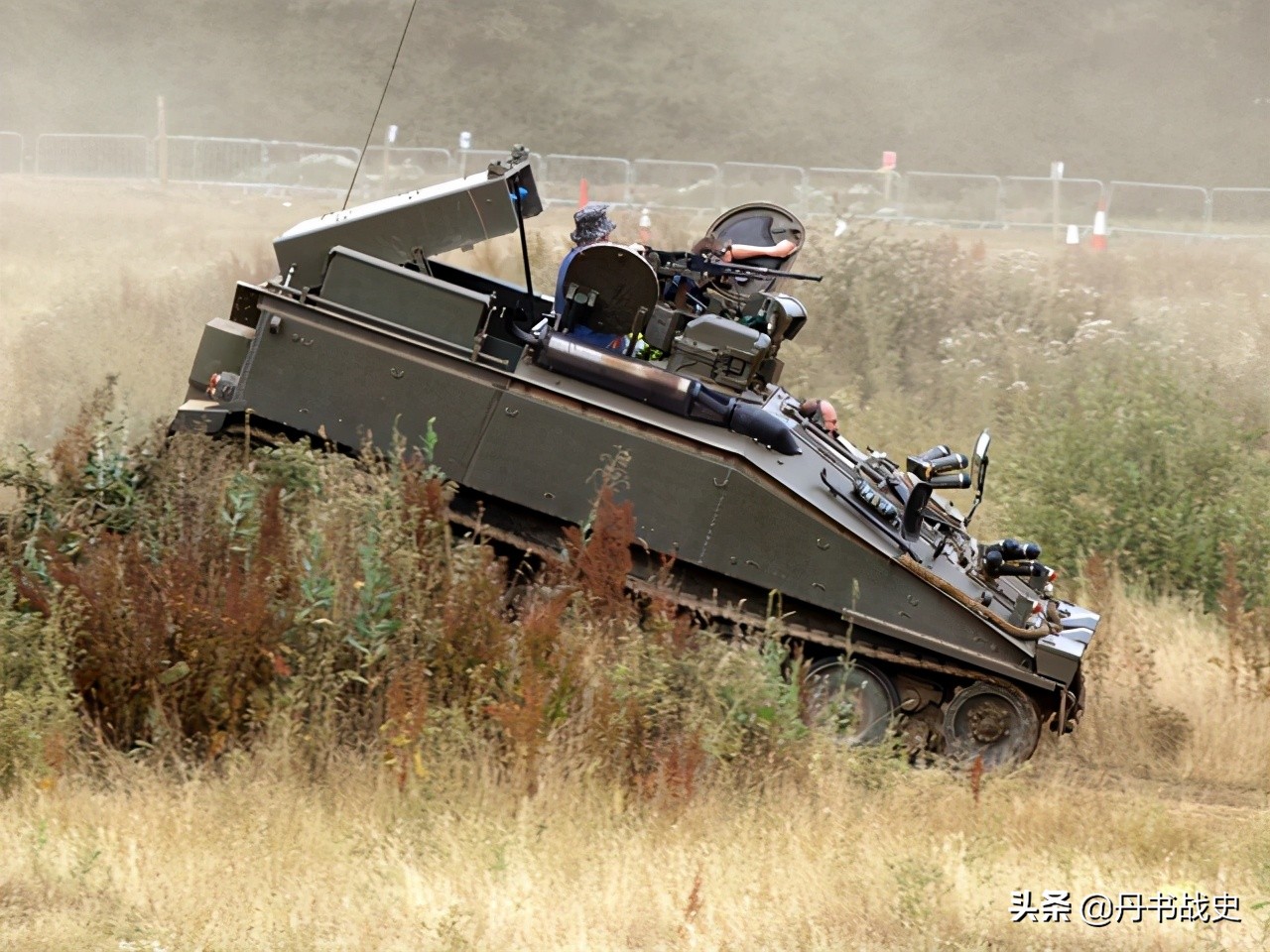 The British FV102 striker anti-tank missile launch vehicle was retired ...