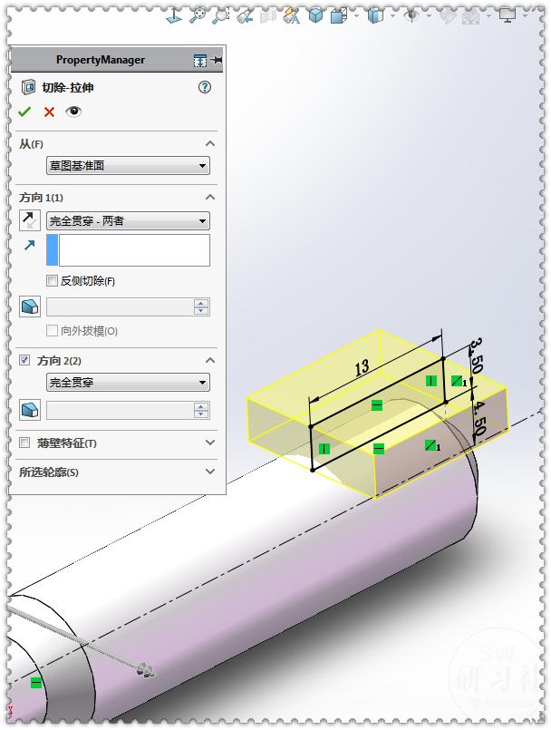 Draw a tapping drill with SolidWorks - iNEWS