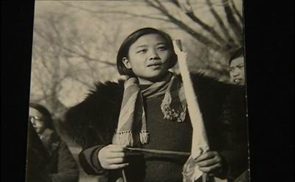 Lu Cui, a female student of Tsinghua University!129 campaign promoter ...