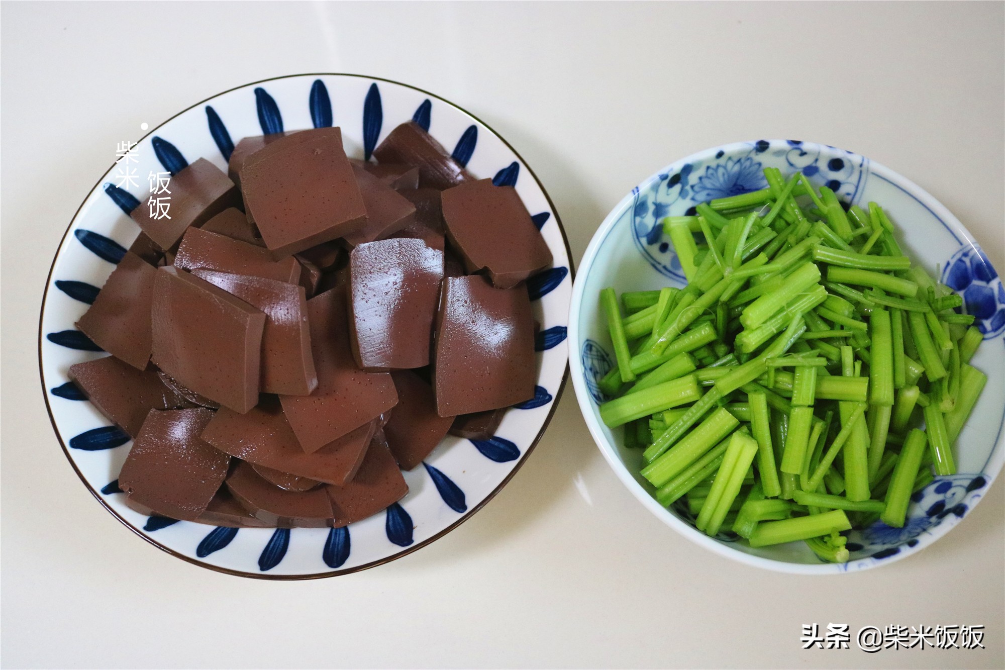 Lamb blood is a perfect match with it. Stir-fried on a high fire, it is ...
