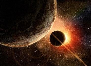 The darkest planet in the universe, the surface is extremely dark, and ...