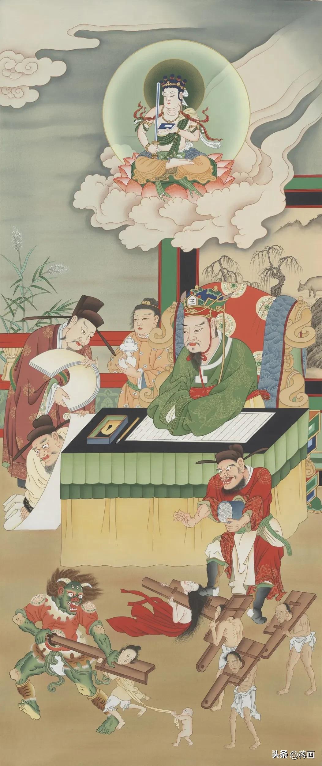 Song Yun Siming Buddha Painting "Ten Kings" - iNEWS