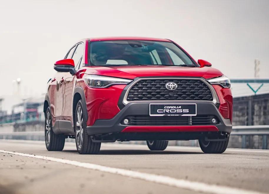 Toyota changed its appearance?New Corolla Cross debuts, front face ...