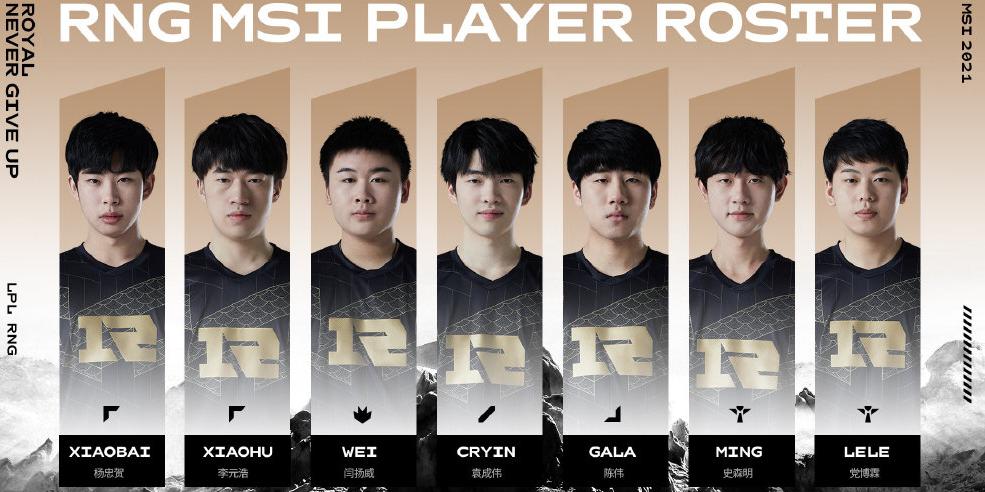 The RNG official announced the MSI list. Coach Tabe explained the reason for his absence. He ...