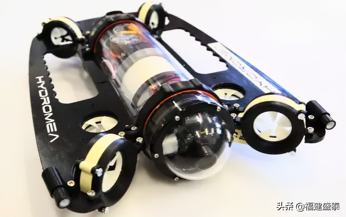 Optical communication underwater drone ExRay ROV - iNEWS