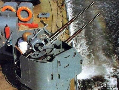 The PLA's smallest naval gun Type 61 25mm twin-barreled naval gun ...