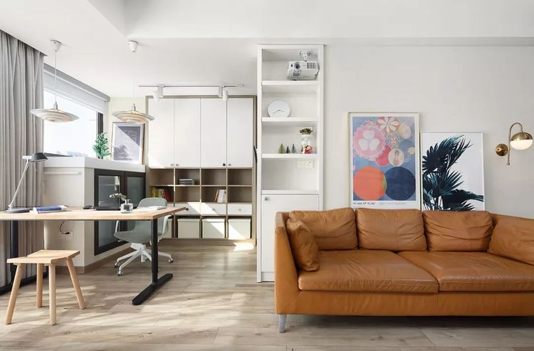 116-square-meter Nordic style three-bedroom house, the house is not ...