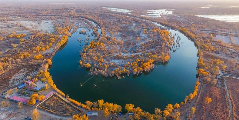 Lop Nor is "resurrecting"!The "Sea of Death" changed into blue waves ...