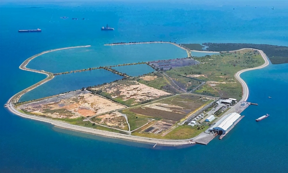 Singapore's land reclamation: 140 square kilometers of land was ...
