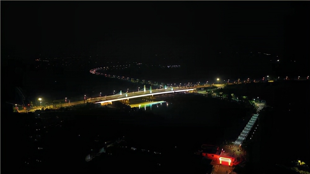 Panhe Bridge's night scene "sweeping" and "beautiful" to illuminate ...