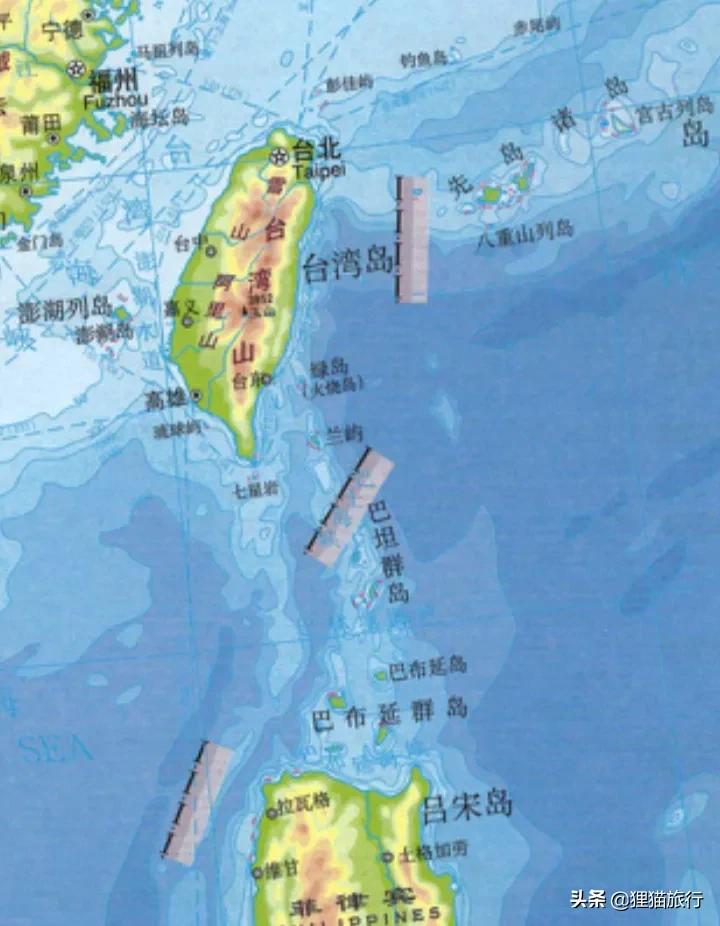 The Batan Islands and the Babuyan Islands guard the Bashi Channel, and ...