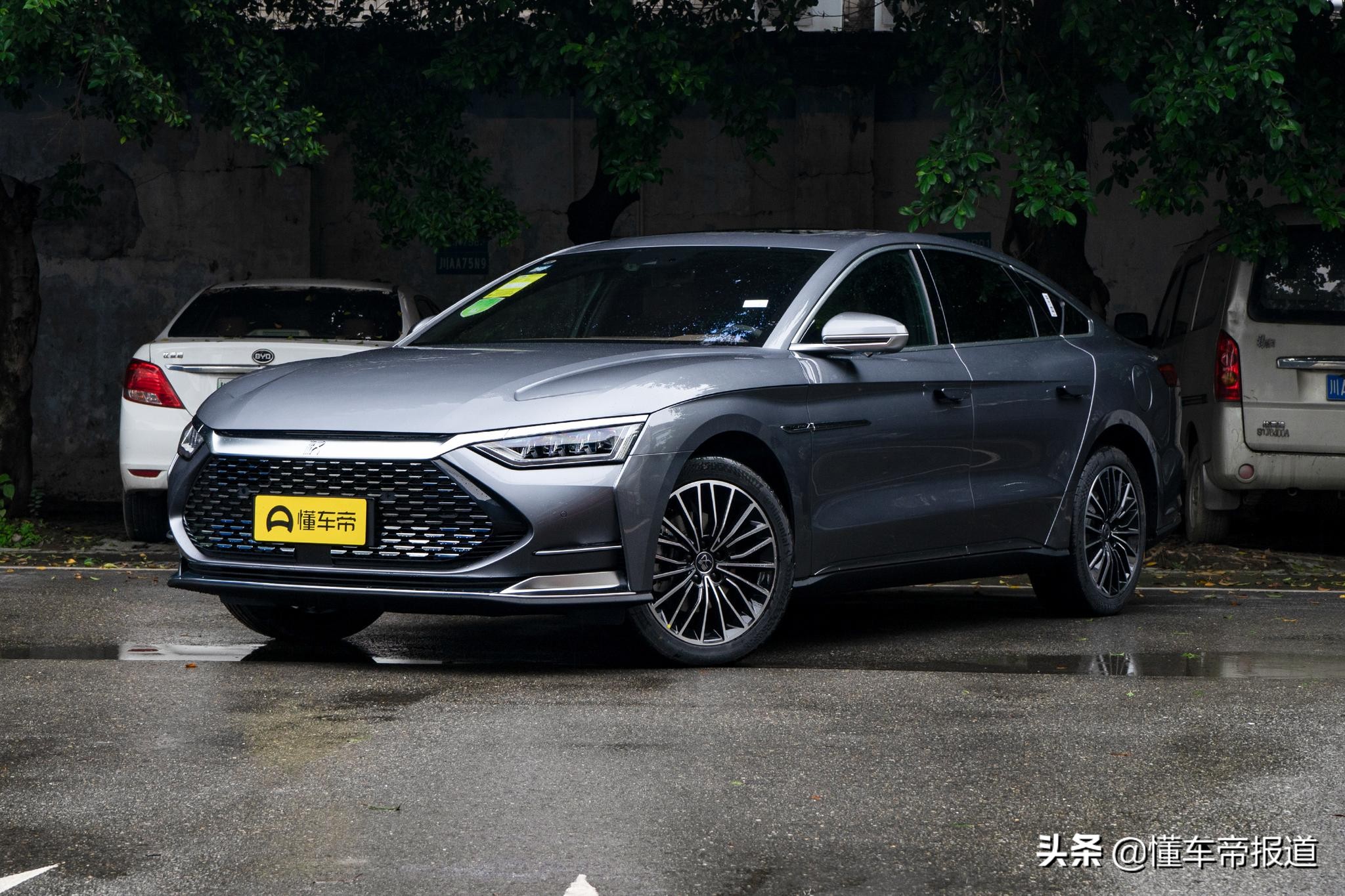 BYD Han configuration adjustment, all systems canceled the sky gray ...