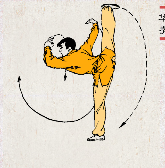 "Encyclopedia of Wushu" Huaquan, the traditional Chinese martial arts ...