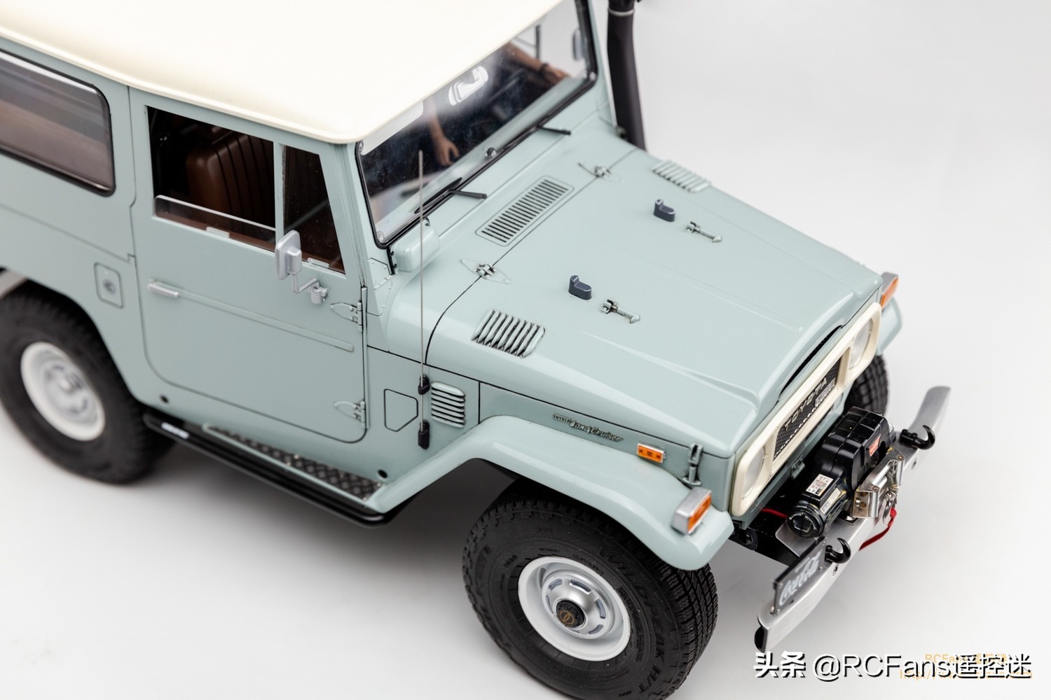 Modification of RC4WD FJ40 simulation climbing remote control car which ...