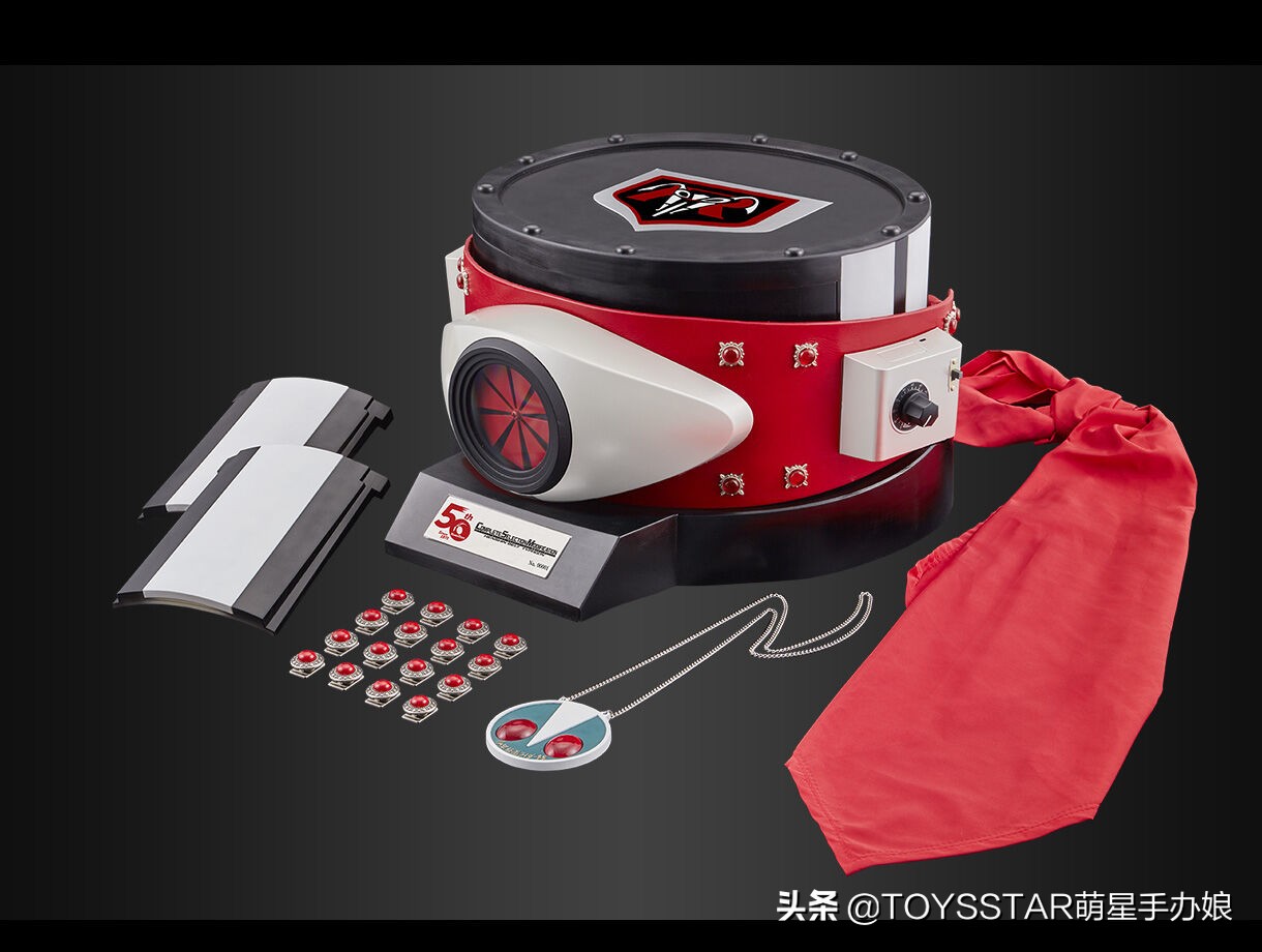 The luxurious production of "Kamen Rider" CSM New Typhoon One Top ...