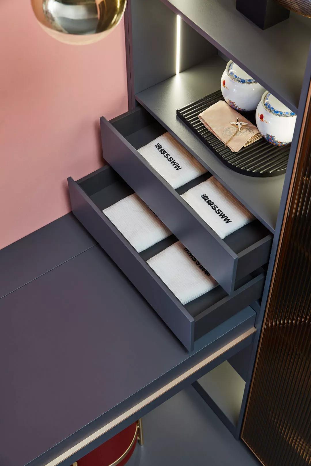 Langjing Sanitary Ware Guochao Series Customized Bathroom Cabinets Move ...