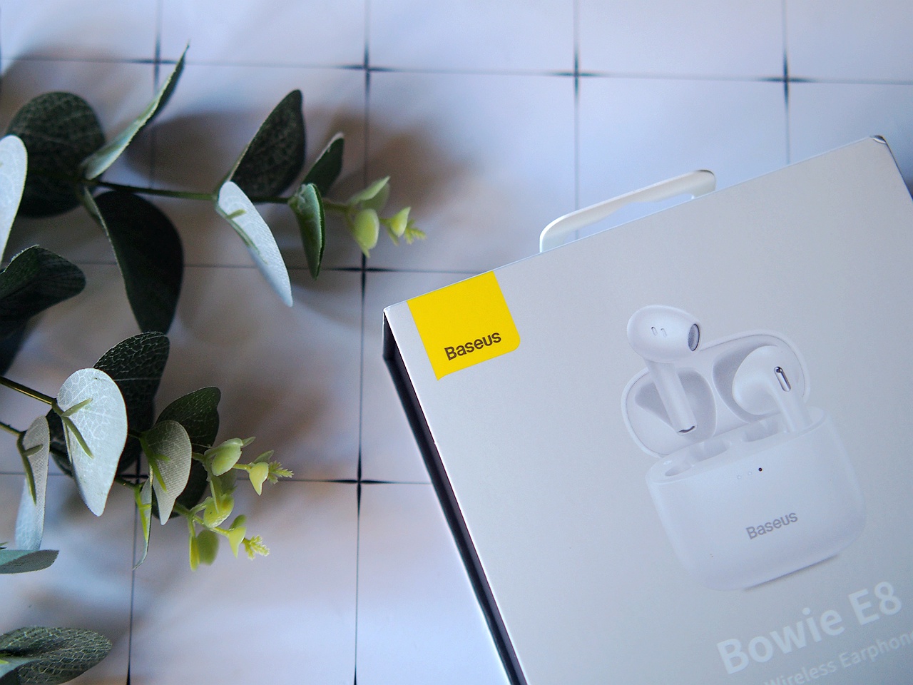 Listen to music all day smarter TWS headset Baseus E8 - iNEWS