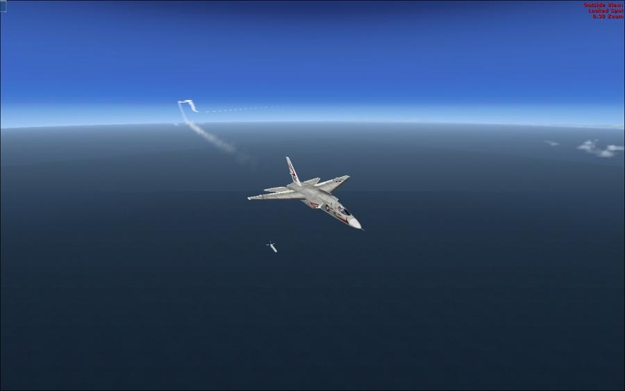 Three-engine jet behemoth, the largest carrier-based bomber A-5 "joint ...