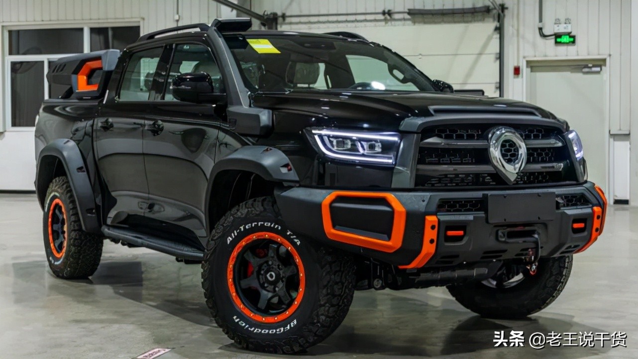 Off-road modification is more fierce, modified Great Wall Cannon Black ...