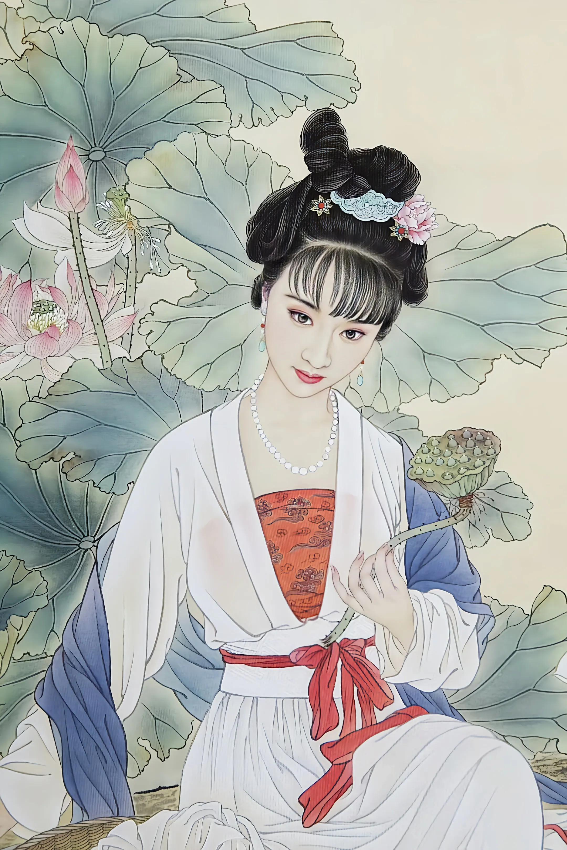 Xi Shi, the head of the "Four Beauties", is really like a beauty and a ...