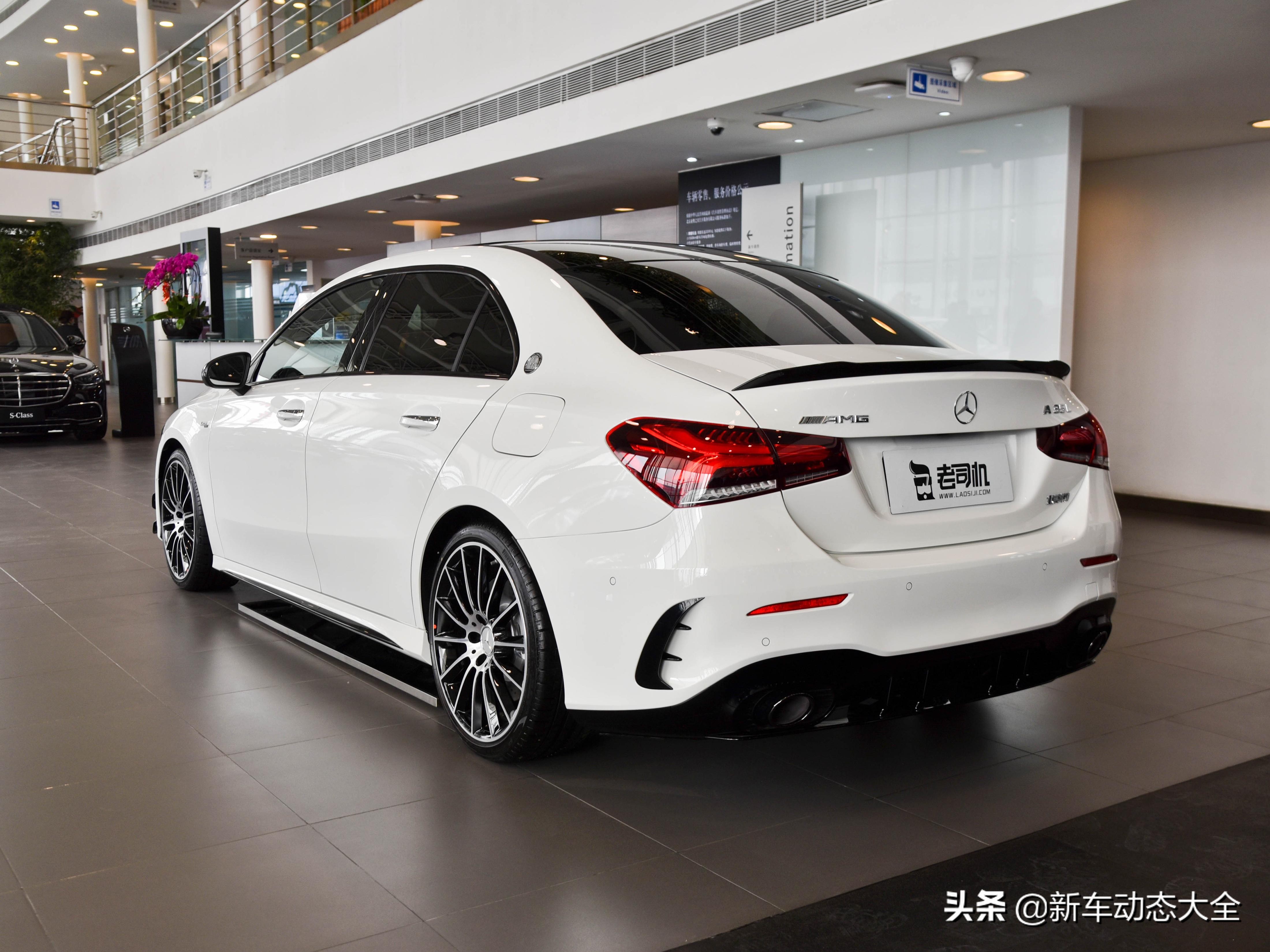 The entry-level Mercedes-Benz AMG with a fierce start is as comfortable ...