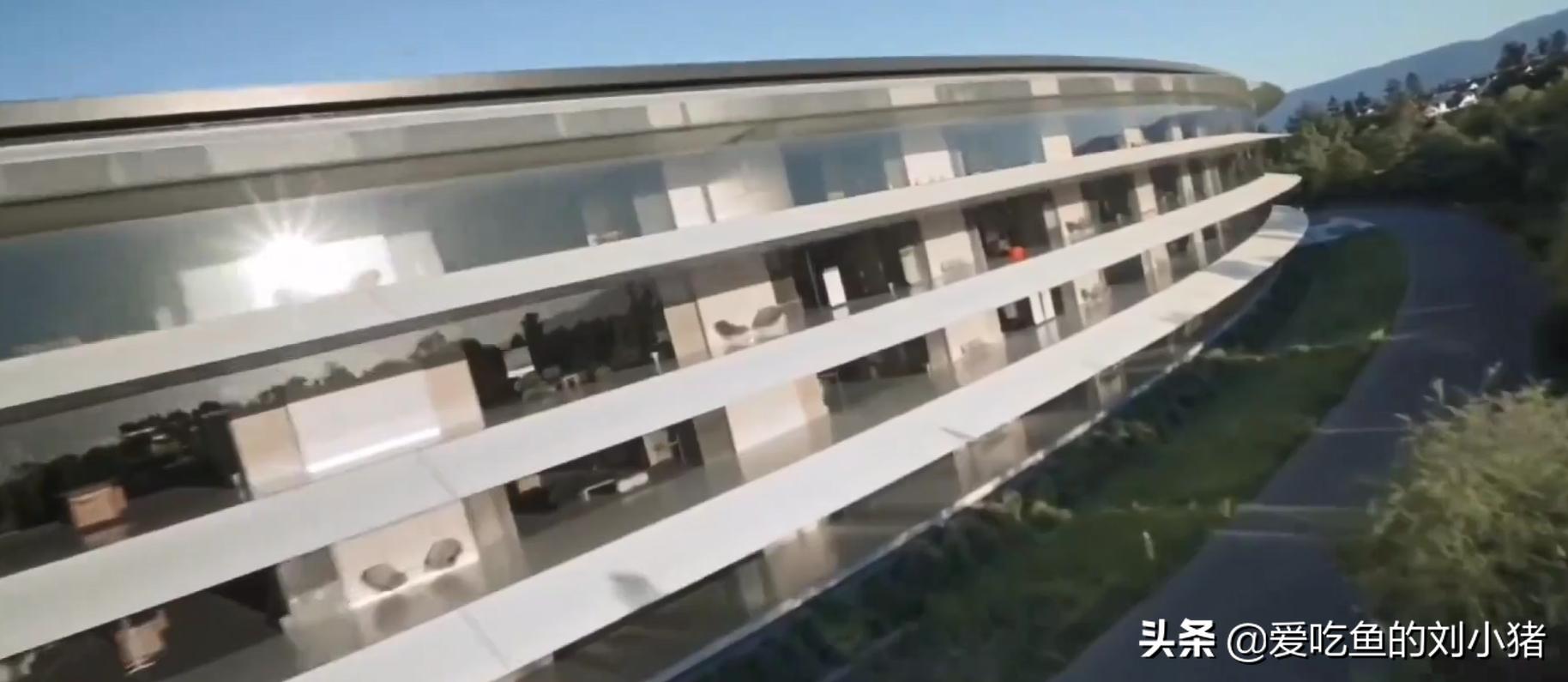 The world's largest architectural landscape!The "Energy Ring" Apple ...