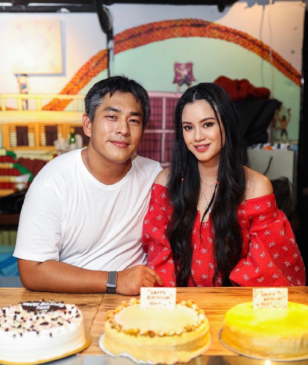 Lin Tian'er celebrated her husband's birthday, He Zhengde has white ...