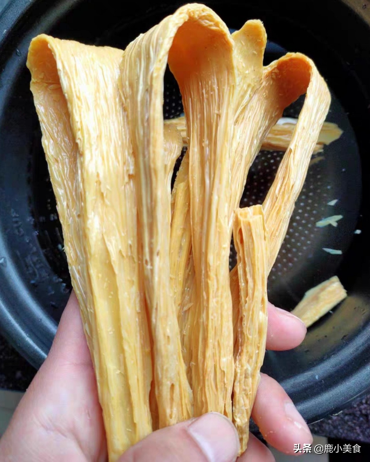 Most people make the wrong way to make yuba. No wonder soaking for a ...