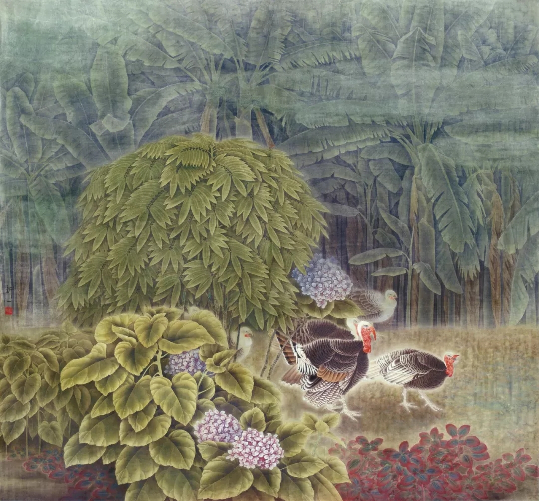 Painter Tang Xinyi's meticulous flower and bird painting works - iNEWS