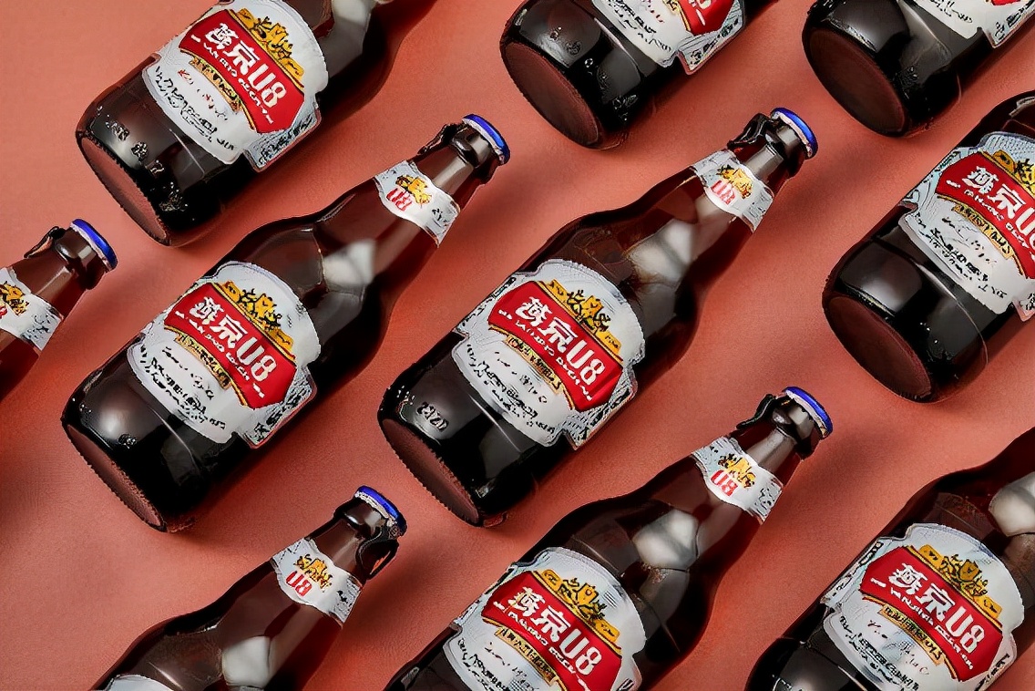 Yanjing Beer has another concave shape and teamed up with Haagen-Dazs ...