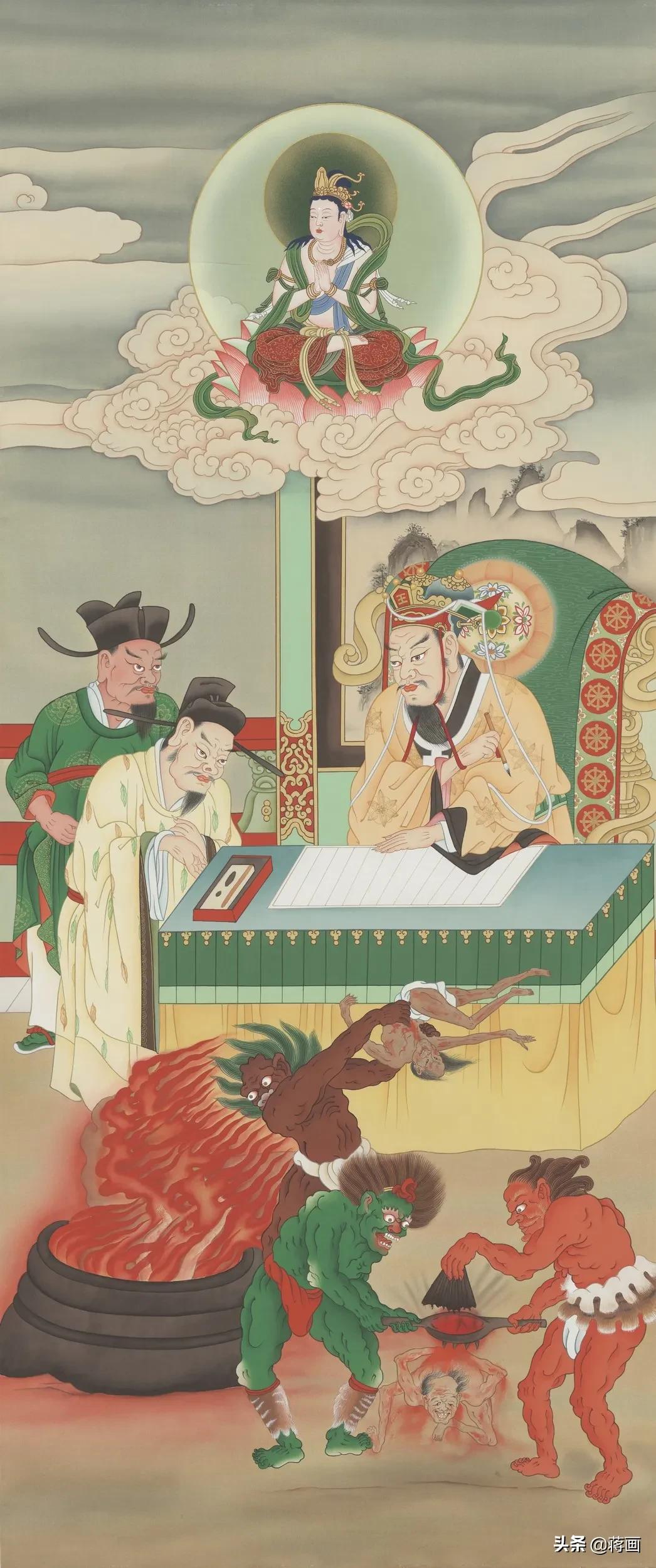 Song Yun Siming Buddha Painting "Ten Kings" - iNEWS