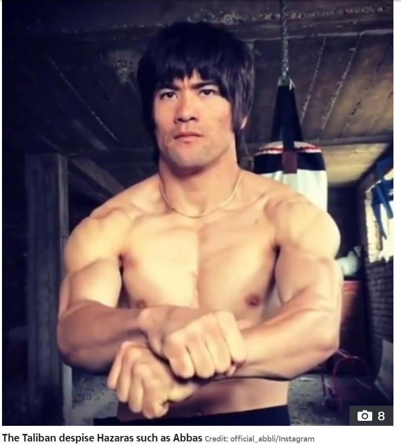 The Afghan actor is really amazing, looks like a martial art, exactly ...